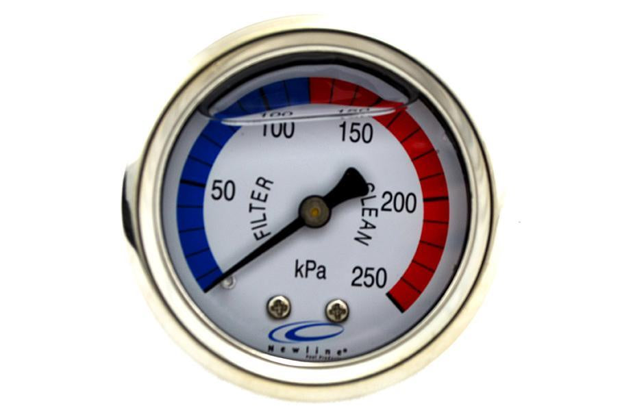 Pressure Gauge SS Oil Filled Back Mount – Mornington Pool and Spa ...